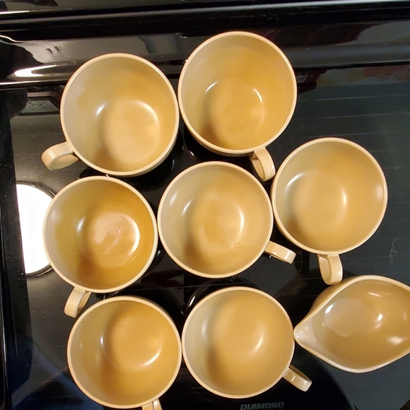 melmac | Dining | Vintage Melmac Cups Creamer And Dressing Bowl | Poshmark